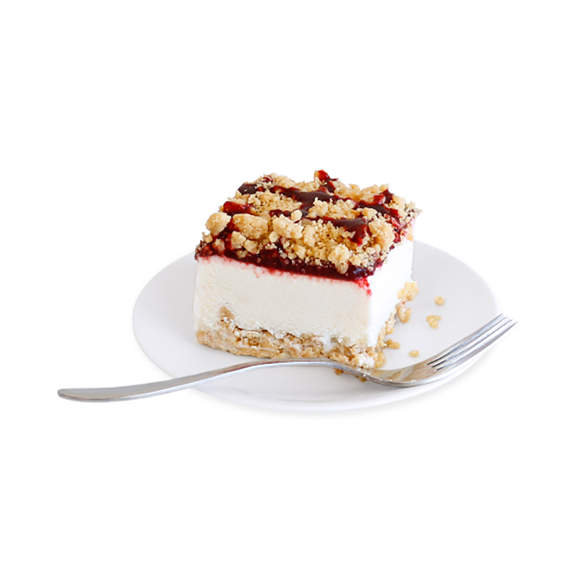 Raspberry Cheesecake Crumble - Marble Slab Creamery